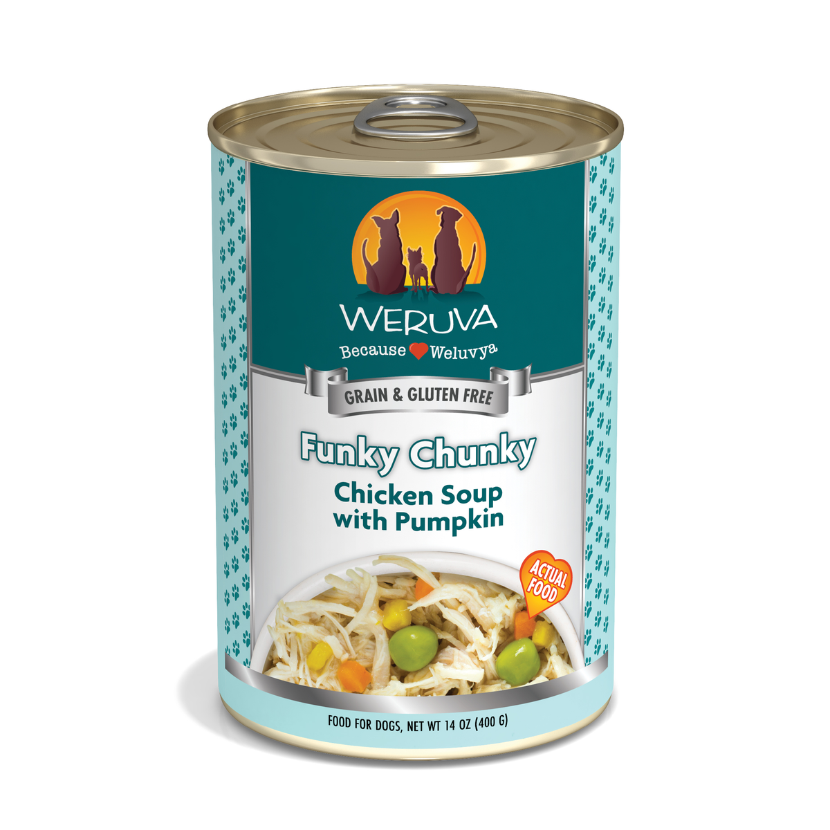 Weruva Classic Dog Funky Chunky Chicken Soup with Pumpkin Wet Food