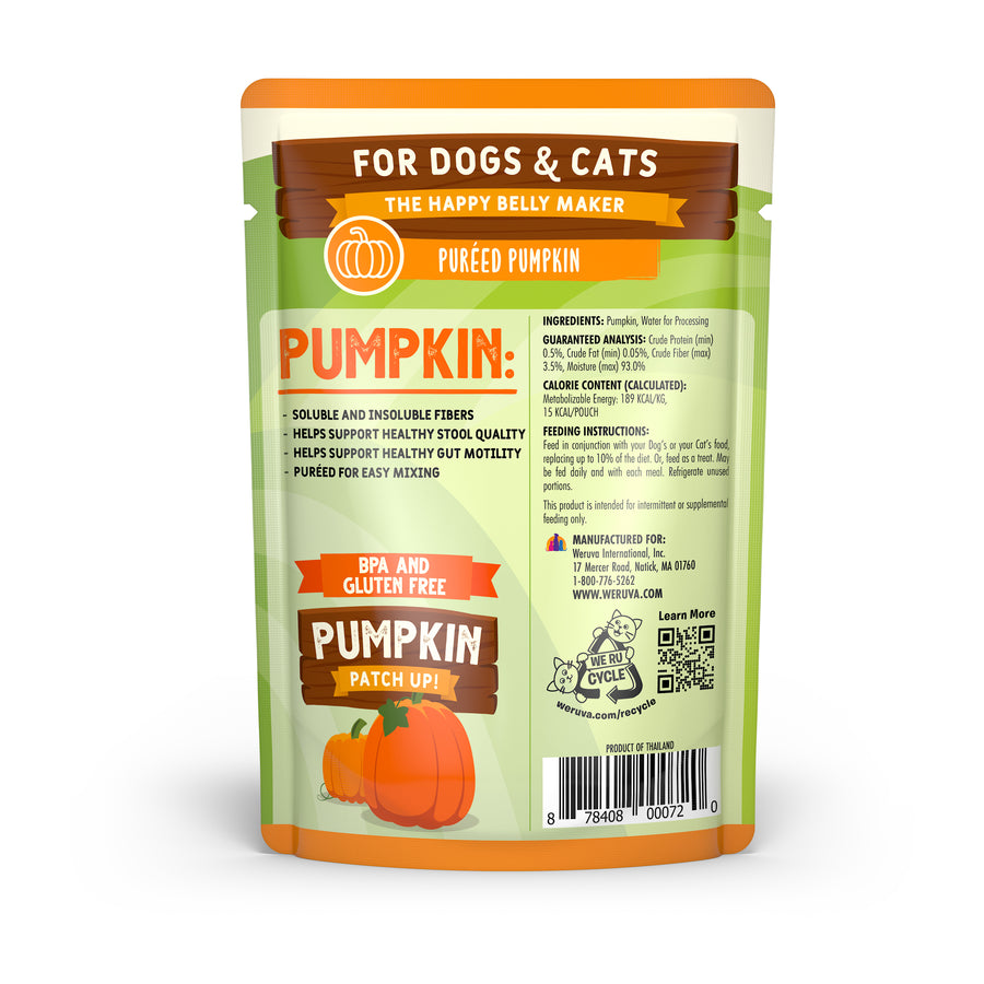Weruva Pumpkin Patch Up Puréed Pumpkin Supplement For Dogs & Cats