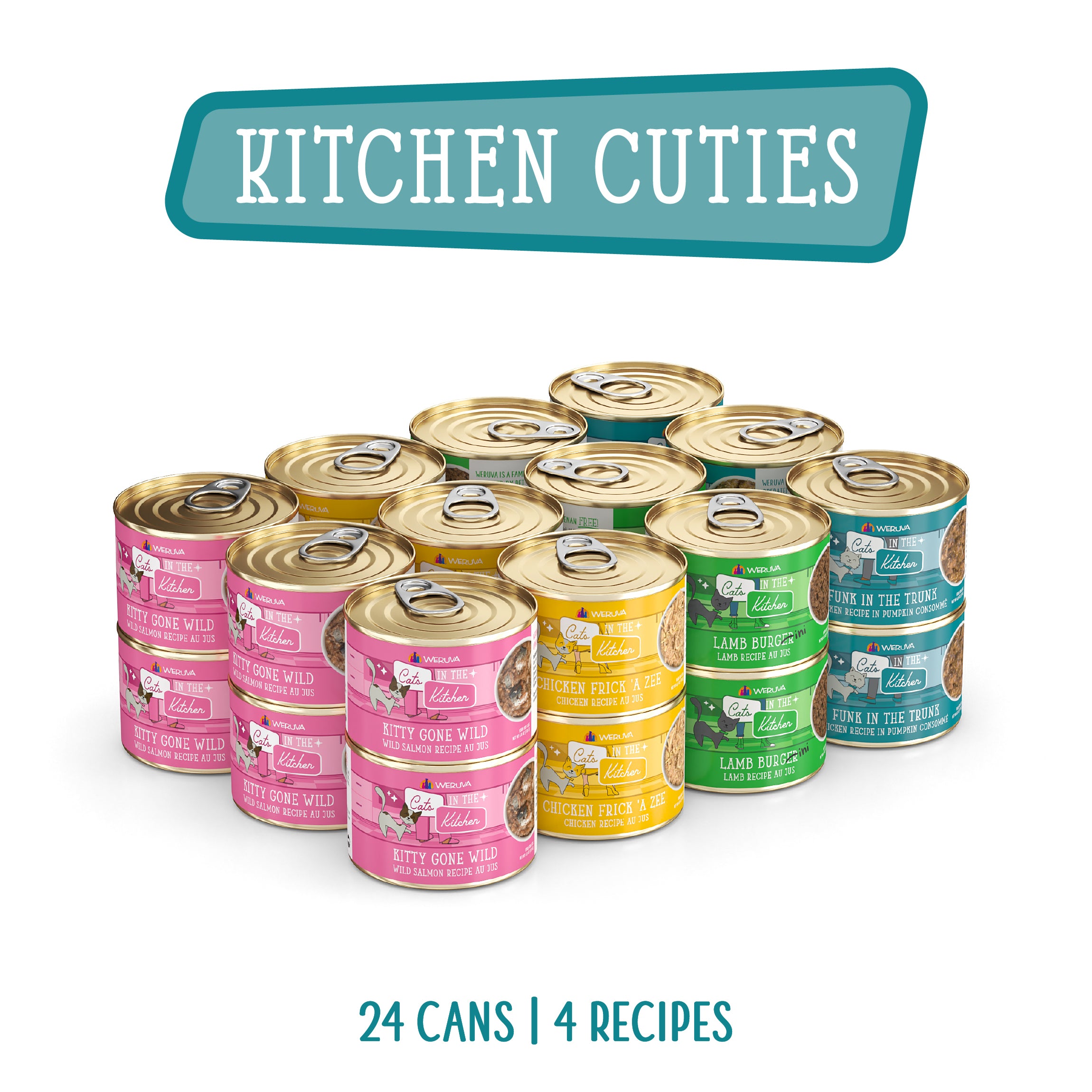 Cats in the Kitchen - Kitchen Cuties Variety Pack – Weruva