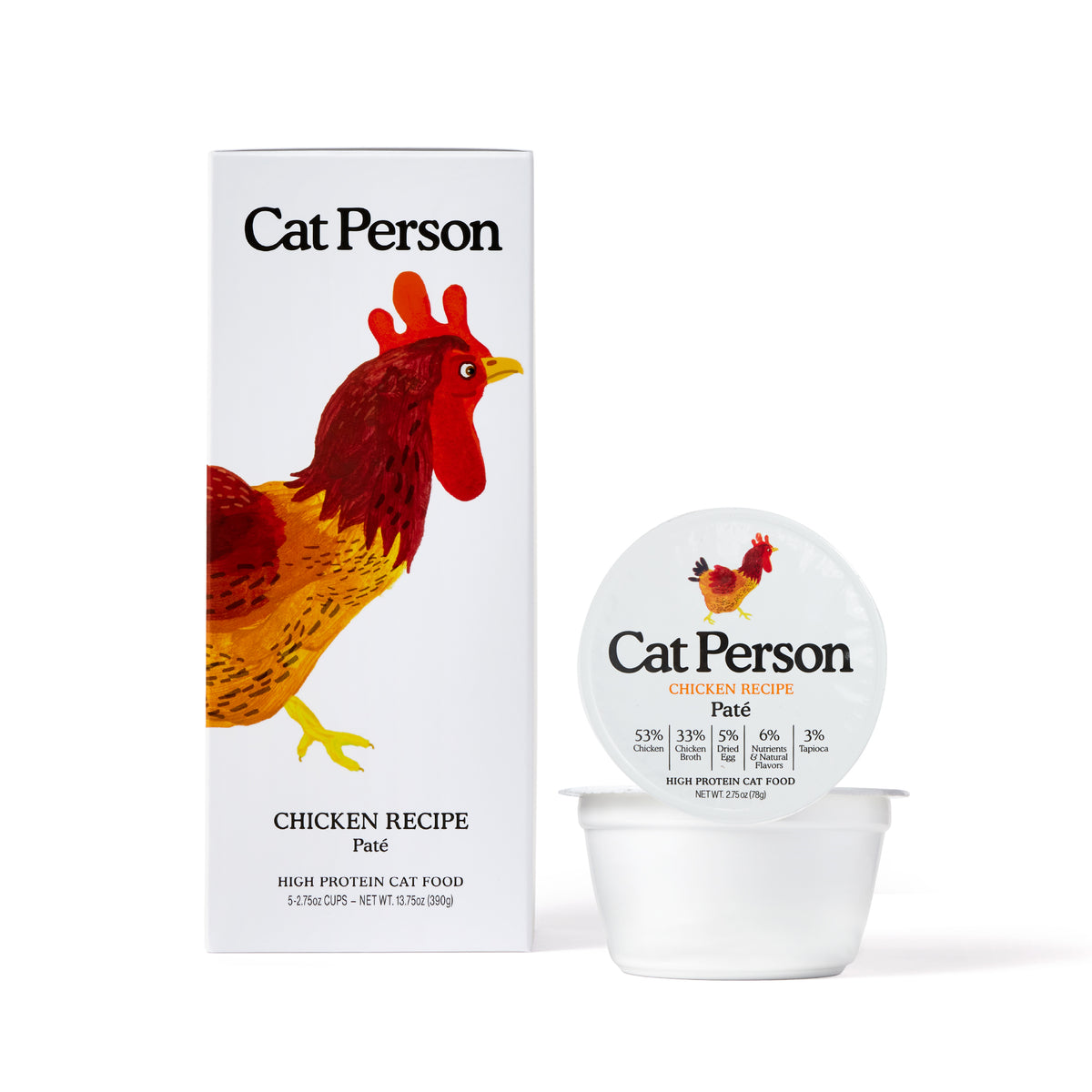 Weruva Cat Person Chicken Paté Wet Cat Food Cups