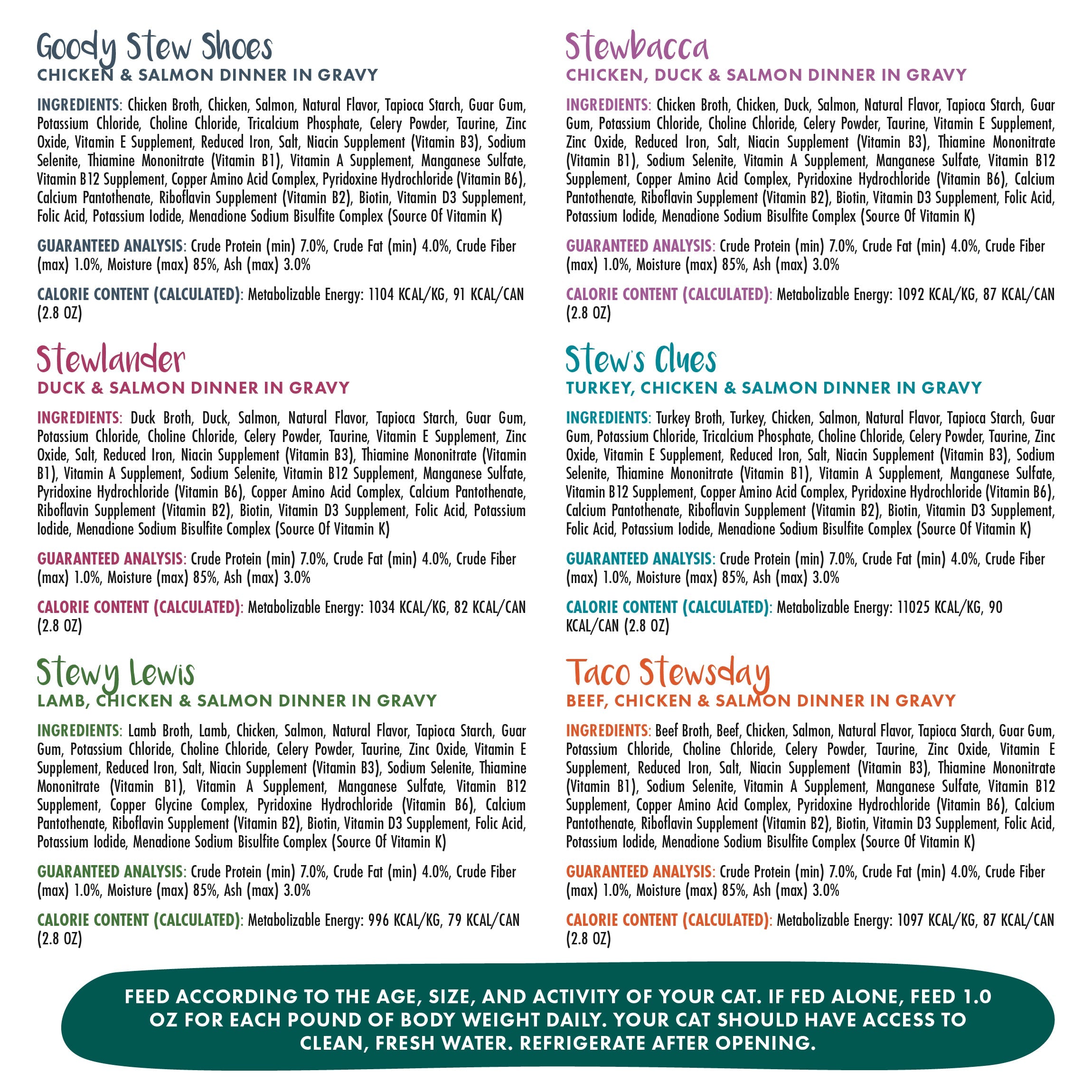 Weruva Cat Stew - Spoil Me Stewpid! Variety Pack